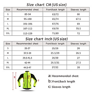 ARSUXEO Winter Warm UP Thermal Softshell Cycling Jacket Windproof Waterproof Bicycle Mountain Bike Clothes 15-K Green Size Medium