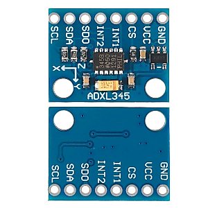 AITRIP 5pcs GY-291 ADXL345 3-Axis Digital Acceleration of Gravity Tilt Module for Arduino IIC/SPI Transmission