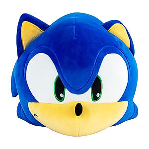 Club Mocchi-Mocchi- Sonic the Hedgehog Plush - Sonic Plushie - Squishy Collectible Sonic Toys - Sonic Stuffed Animals and Gifts - Cute Plushies and Sonic Room Decor - 15 inch