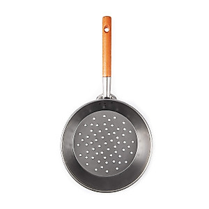 Excelsa Caldarroste Frying Pan Skip Chestnuts, Alloy Steel