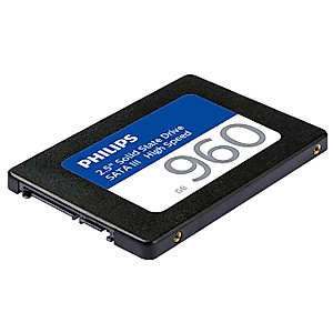 PHILIPS 960GB 2.5” SATA III Internal SSD, Solid State Drive, Up to 550MB/s Read