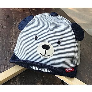 Sun Hat for Baby Boy Girl, Soft Cotton Hat for Baby Toddler, Kids Baseball Caps for Little boy Girl Spring Summer Sun hat (3-12 Months