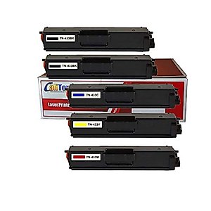 Calitoner Compatible Toner Cartridges Replacement for Brother TN433 Use for Printers HL-L8260,8360CDW-(5 Pack)