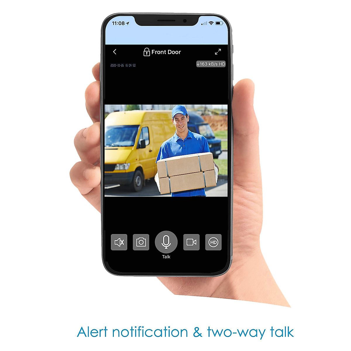 Teetsie Floodlight Camera Hardwired Motion Sensor Outdoor Light with 1080P WiFi Home Security Cam Alexa IP65 Waterproof 2500 lm Night Vision App for Phone 2-Way Audio Siren Alarm MicroSD/Cloud Storage