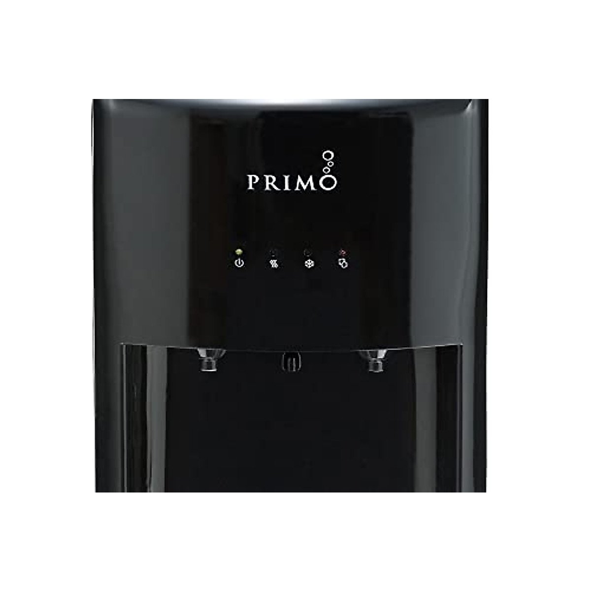 Primo Bottom-Loading Water Dispenser - 2 Temp (Hot-Cold) Water Cooler Water Dispenser for 5 Gallon Bottle w/Child-Resistant Safety Feature, Black