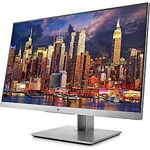 HP EliteDisplay E243 24 Inch 1920 x 1080 (1FH47A8) Full HD IPS LED-Backlit LCD Monitor Bundle with HDMI, VGA, DisplayPort, Gel Mouse Pad, and MK270 Wireless Keyboard and Mouse Combo
