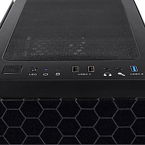 CLX Set Gaming Desktop - AMD Ryzen 5 5500 3.6GHz 6-Core Processor, 16GB DDR4 Memory, GeForce RTX 3050 8GB GDDR6 Graphics, 500GB SSD, WiFi, Windows 11 Home 64-bit