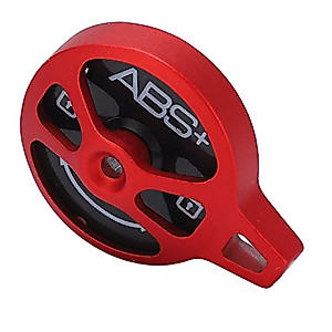 Drfeify BOLANY Aluminum Bicycle Fork Lock Cover Shoulder Control Shock Absorber Speed Lock Cover Cap Bicycle Shoulder Control Accessory, red