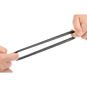 Pangda 3 Pairs Sleeve Garters Anti-Slip Shirt Sleeve Holders Garters Stretch Metal Armbands Sleeve Garters for Women Men