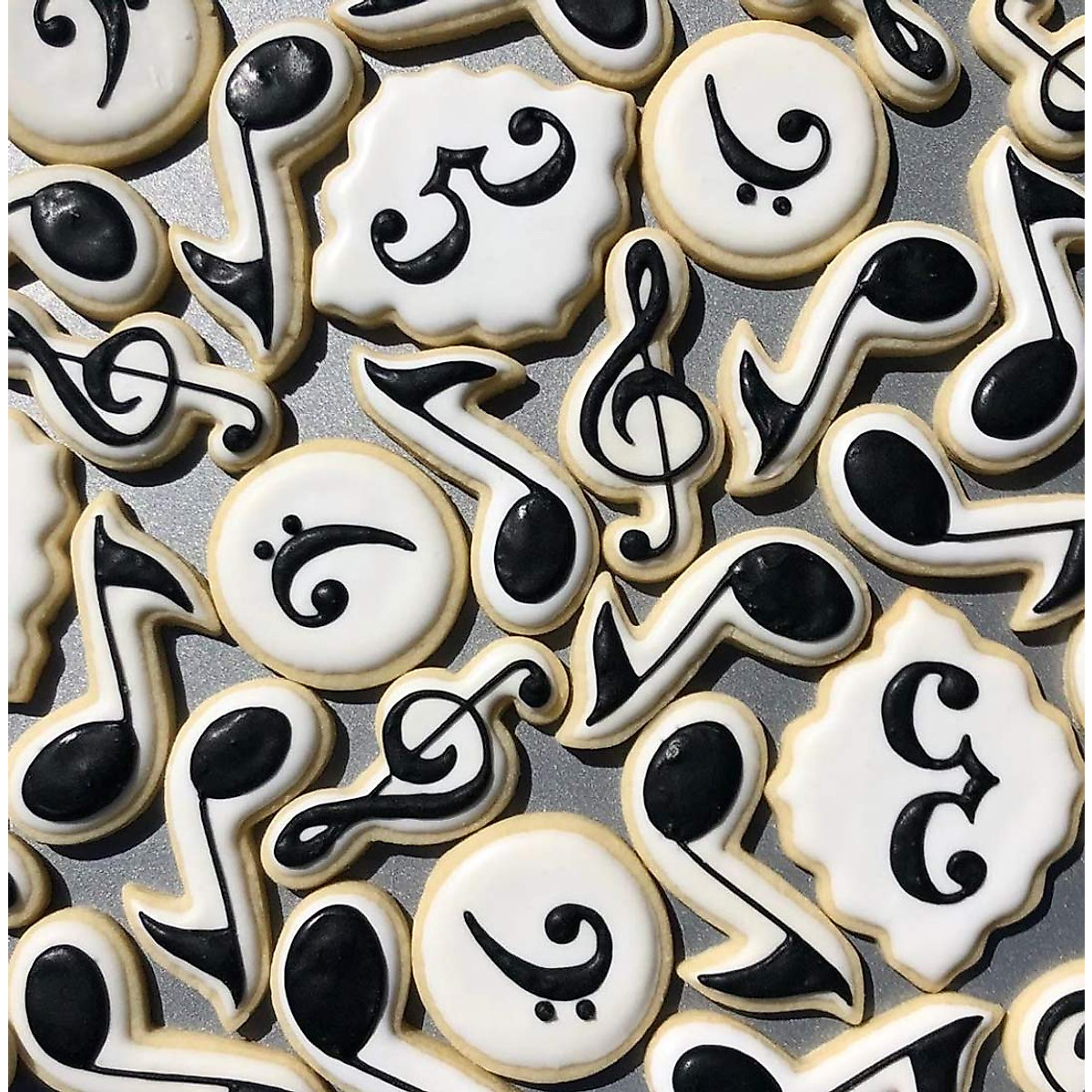 Music Note Cookie Cutter 5.5" Made in USA by Ann Clark