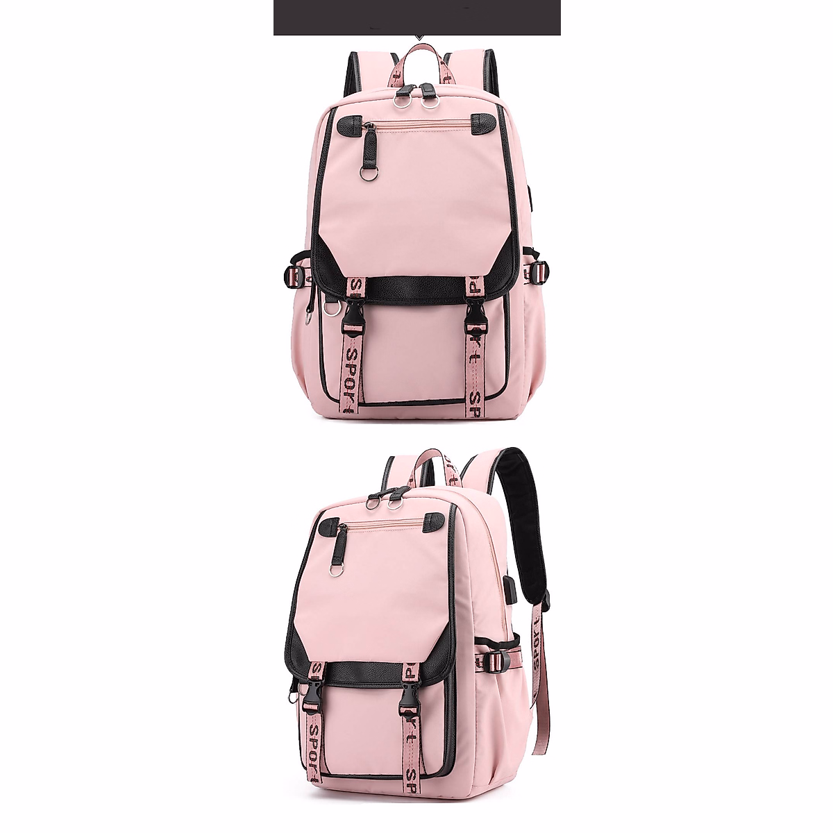 COSABZ Anime Cross my body Himiko Toga Backpack Nylon School Bags Laptop Bag Shoulder Bag Travel Bag Girls (2,)