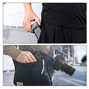 EN-EL9 EN EL9a Battery Charger Pack, LP 2-Pack Battery & Charger, Compatible with Nikon D40, D40X, D60, D3000, D5000 Cameras, Replacement for MH-23