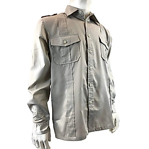 Indiana Jones Shirt Safari Raiders Costume (M) Khaki