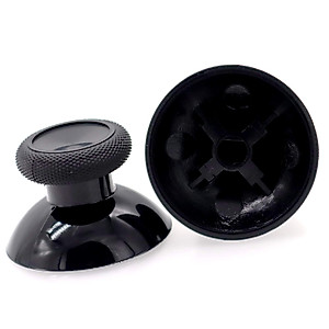 Deal4GO 2 Pack Replacement OEM Concave Analog Thumbsticks Set for Xbox one Controller Rubber Joystick Grips (Grey)