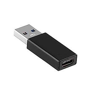 USB C to USB A Carplay Car Charger Adapter for iPhone 15, Android Auto, PC, Laptop, Beats Flex, Sony, Samsung, Jabra Elite 75t, JBL, Oculus, Google Pixel, LG & Wireless Earbuds, Headphones/Speakers