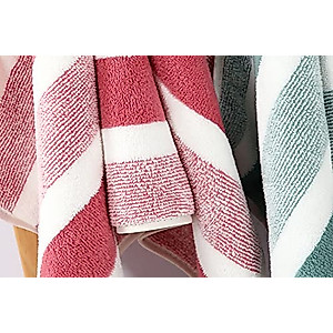 SOFTBATFY Soft and Fluffy Microfiber Hand Towel Face Towels Set 4Pack, 14inch x 30inch - Quick Drying Microfiber Towels - Use for Bathroom, Shower, Spa