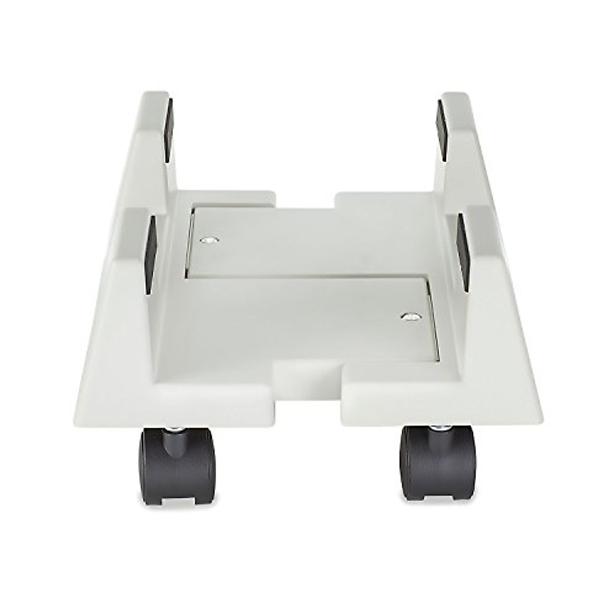 Mount-It! CPU Stand with Wheels, Adjustable Width Computer Cart, Universal Design Fits Desktop PC Tower ATX, Locking Wheels, 6-10.2" Wide 60 Lbs Capacity
