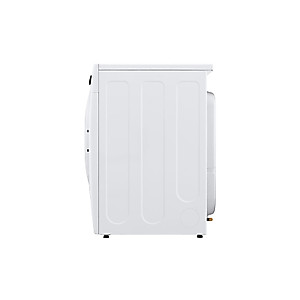 LG DLE3470W 7.4 Cu. Ft. White Ultra Large Capacity Front Load Dryer