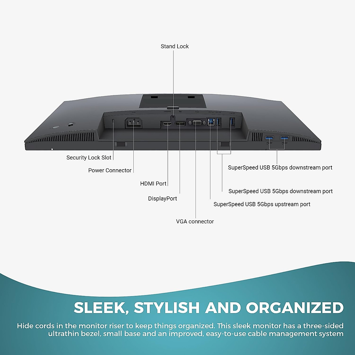 Dell 22 Monitor - P2222H - Full HD 1080p, IPS Technology (Renewed)