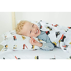 ADDISON BELLE Dream Everything Blanket - 100% Muslin Cotton - Oversized 47 inches x 47 inches - Premium 4 Layer Blanket (Construction)