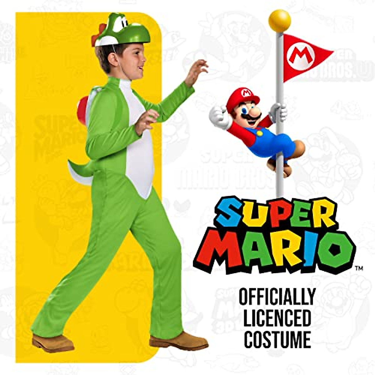 Boys Yoshi Deluxe Costume Large