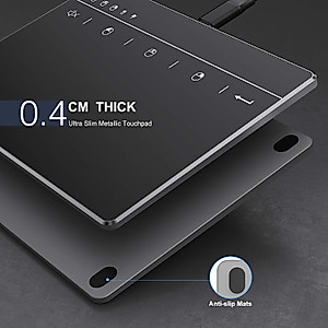 Seenda Touchpad Trackpad, External USB High Precision Trackpad with Multi-Touch Navigation Plug and Play for Windows 10 Windows 7 Desktop/Laptop/Notebook Computer