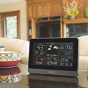 La Crosse Technology C83100-INT WiFi Professional Weather Station, Black