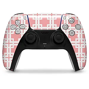 WraptorSkinz Skin Wrap compatible with Sony PS5 DualSense Controller Boxed Pink (CONTROLLER NOT INCLUDED)