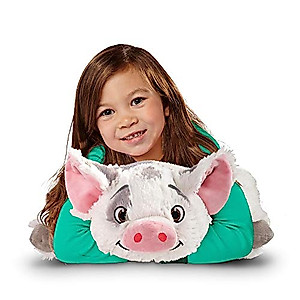 Pillow Pets Disney Moana Stuffed Animal Plush Pillow Pet 16", Pua , White