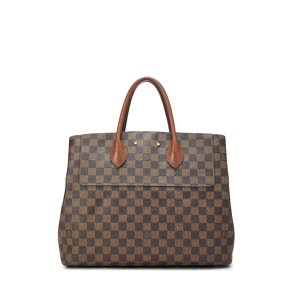 Louis Vuitton, Pre-Loved Damier Ebene Ascot, Brown