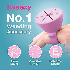 tweexy Craft Vinyl Weeding Scrap Collector Ring | Weeding Tools for Vinyl Heat Transfer, HTV Crafting & Adhesive Paper Sheets Holder | Portable Heat Press Accessories and Supplies (Lavender)