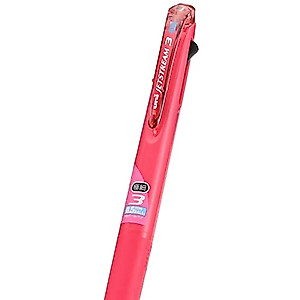 uni Ballpoint Pen Jetstream 3 Color Black, Red, Blue Ink 0.5mm, Rose Pink (SXE340005.66)