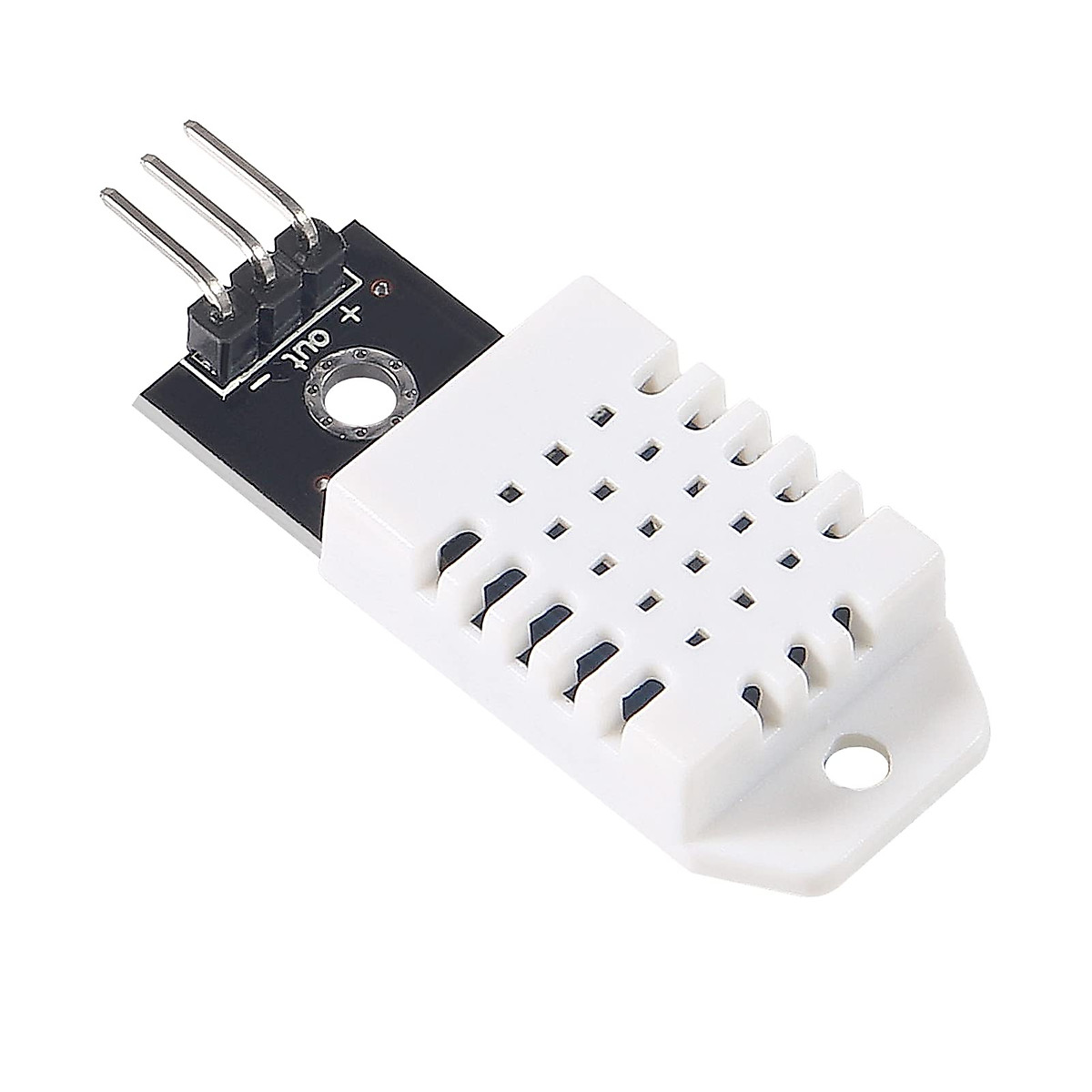 Coliao 4pcs DHT22/AM2302 Temperature and Humidity Sensor Module Digital Temperature Humidity Monitor Sensor with Cable Replace SHT11 SHT15 for Electronic Practice DIY