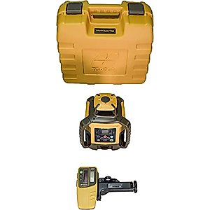 Topcon CLASS 1 2.4mW Laser RL-HV2S Leveling Dual Grade Laser Kit w/NiMH Battery