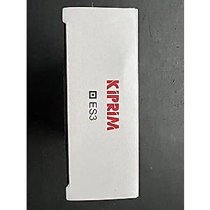 Small 4V Electric Screwdriver,Kiprim ES3 Cordless Screwdriver Tool with Rechargeable Battery,LED Front Light & Power Display Light for Home DIY Blue