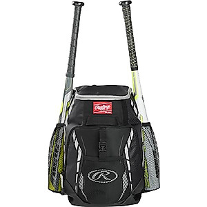 Rawlings | R400 Backpack Equipment Bag | Black