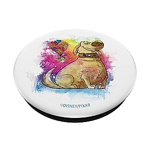Disney Pixar Up Dug Watercolor PopSockets PopGrip: Swappable Grip for Phones & Tablets