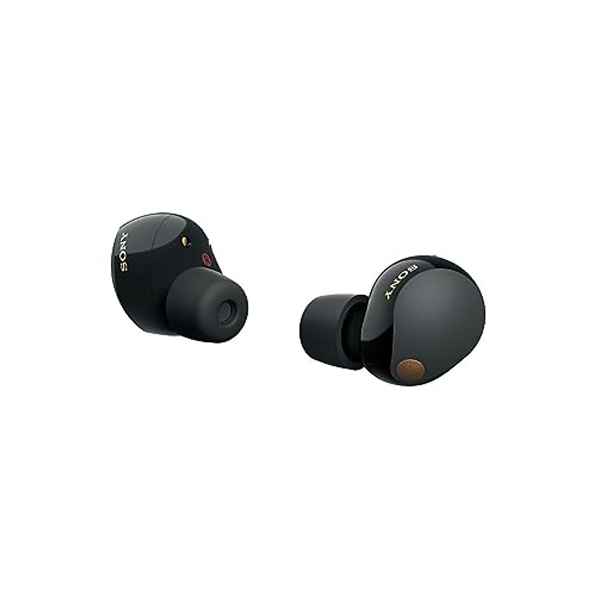 Sony WF-1000XM5 Truly Wireless Noise Canceling Earbuds (Black) Bundle with Hard Shell Earbud Case (2 Items)