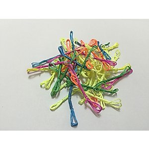 JIEXI HWYP Archery Hunting Arrow Wire Nylon Slingshot Fishing Arrow Line Pack of 50