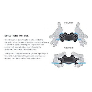 James Claw for PlayStation 4/PS4 Controllers