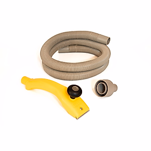 Hyde Dust-Free Scraper Attaches to Wet/Dry Vacuums to Remove Paint Chips, Dust, and Debris While Scraping, Included Replaceable 2.5 Inch Carbide Scraping Blade, Removeable Pull Knob with Hammer Head