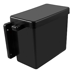 CURT 52022 6-Inch x 5-1/2-Inch x 3-1/4-Inch Lockable Trailer Breakaway Battery Case