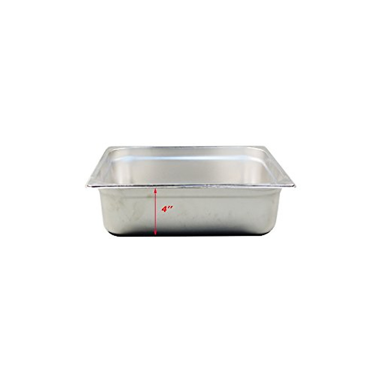Techtongda 4-Pan Counter Top Warmer Bain-Marie Buffet Food Warmer 110V 1500W