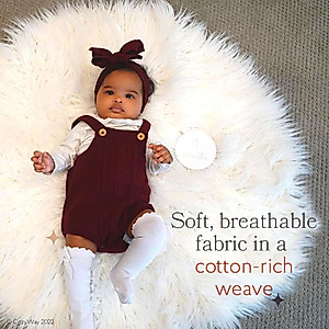 CozyWay Baby Knee High Bow Socks For Baby Girls Infant 6-12 Months 5-5 Pack