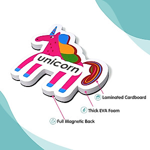 Magnetic Letters and Numbers for Toddlers, Vcertcpl 134pcs Refrigerator Alphabet Magnets for Kids ABC Learning with Animal Vehicle Fruit Patterns, Classroom Supplies Foam Letters Toys for Toddlers 3-7