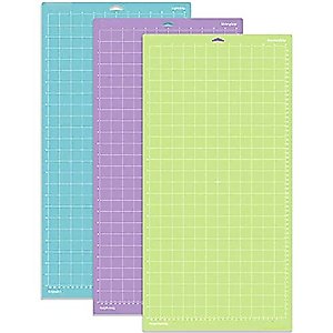 3pcs 12x24 Inch Cutting Mat for Cricut Maker/Explore Air 2/ Air/One Replacement Cutting Mat StandardGrip LightGrip StrongGrip Adhesive Quilting Cricket Cutting Mats for Cricut and Silhouette Cameo
