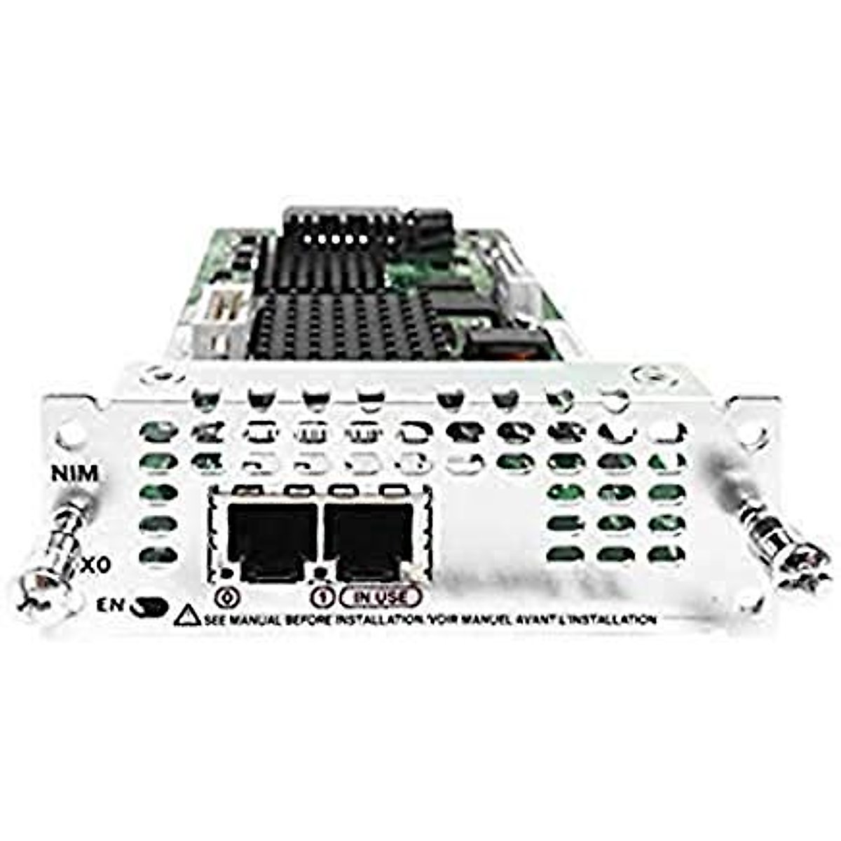 Cisco 2-Port Network Interface Module - FXO (Universal) NIM-2FXO (Renewed)