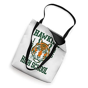 Stranger Things Hawkins 1986 High School Logo Tote Bag