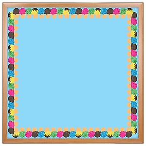 Hygloss Ice Cream Cone Die-Cut Border, 12 Strips/36 Feet