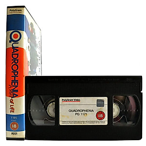 Quadrophenia: Greatest British Youth Film (1979)- Large Box - Mods Gang - VHS